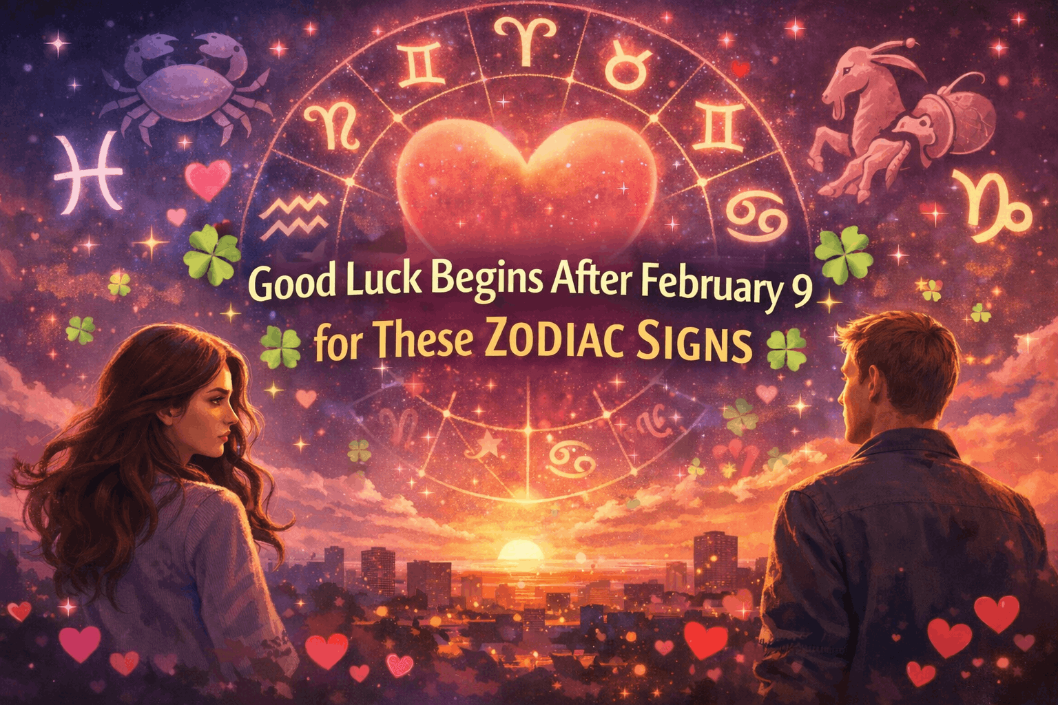 Good Luck After Feb 9, 2026 for These Zodiac Signs